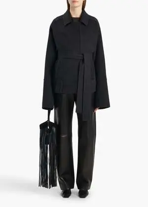 Khaite Alder Wool Jacket - Charcoal