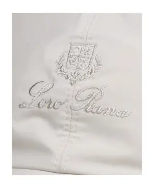 Loro Piana Logo Embroidered Baseball Cap