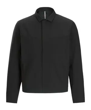 Veilance Wool-blend Shirt Jacket - Black
