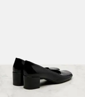 THE ROW Penelope Leather Pumps