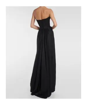 VIVIENNE WESTWOOD Off-shoulder Satin Gown