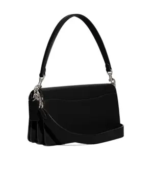 COACH Tabby 26 Logo Plaque Shoulder Bag