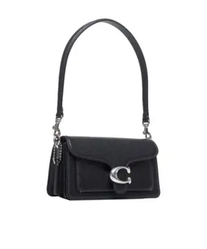 COACH Tabby 20 Logo Plaque Shoulder Bag