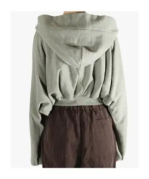 Rick Owens Cropped Hoodie