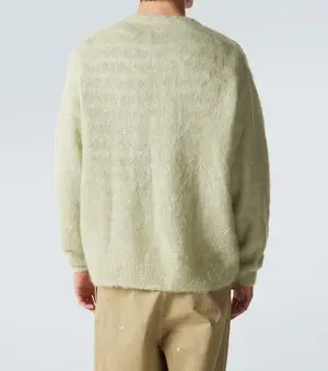 Auralee Mohair And Wool Sweater