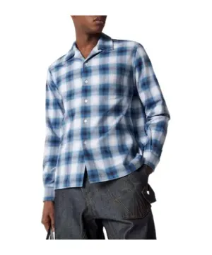 J.W.ANDERSON Gradient Checkered Shirt