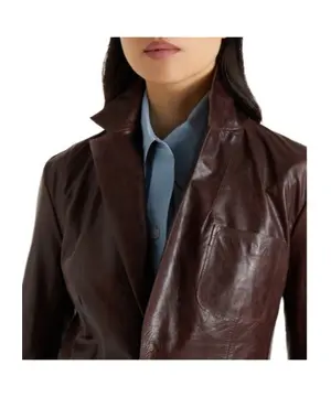 Polo Ralph Lauren Leather Blazer