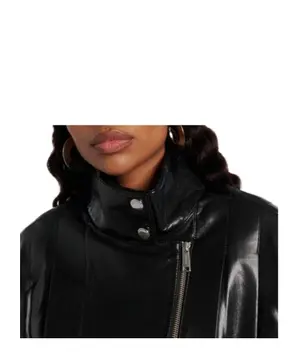 SELF-PORTRAIT Elegant Versatile Casual Leather Jacket