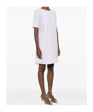 Emporio Armani Stud-embellished Mini Dress