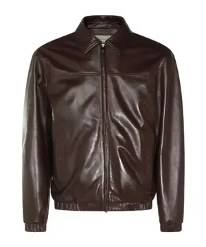 Canali Zip-up Bomber Jacket - Black