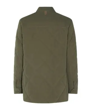 Canali Quilted Button-front Coat