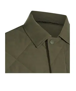 Canali Quilted Button-front Coat