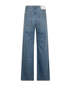 Veronica Beard High-rise Wide-leg Jeans