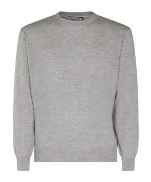 Canali Crew Neck Long Sleeve Sweater
