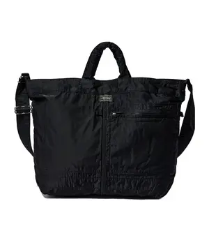 PORTER-YOSHIDA  CO Mile 2way Shoulder Bag With Handle - Black