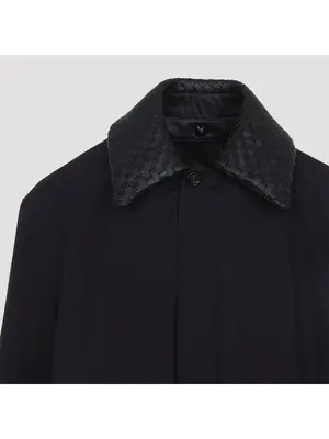Bottega Veneta Long Sleeved Trench Coat
