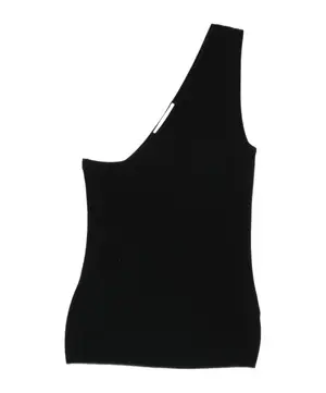 LISA YANG Sorea Asymmetric Top - Black