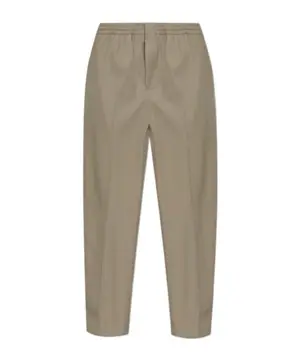 Bottega Veneta Elastic Waist Casual Pants - Gray