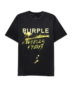 PURPLE BRAND Crew Neck T-shirt