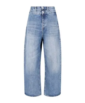 Attico Belt Loop Jeans - Blue