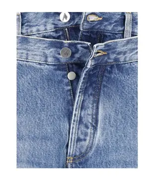 Attico Belt Loop Jeans