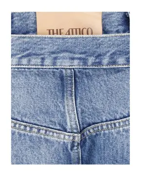 Attico Belt Loop Jeans
