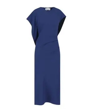 Victoria Beckham V-neck Dress - Blue