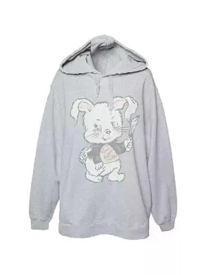 Moschino Bunny-print Hoodie