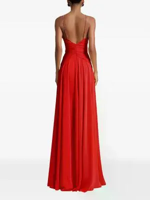 GEMY MAALOUF Embellished Draped Dress
