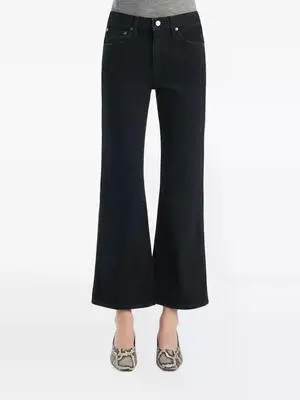 Khaite Flared-leg Cotton Jeans