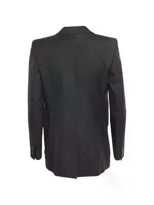 Saint Laurent Paris Single-breasted Wool Blazer