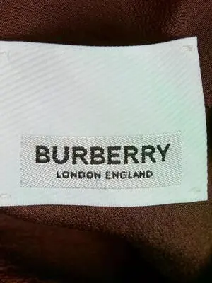 Burberry Long-sleeve Shirt With Concealed Front Button Fastening