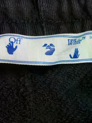 Off-White Logo Embroidered Shorts