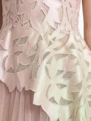 GEMY MAALOUF Guipure-lace Tulle Dress