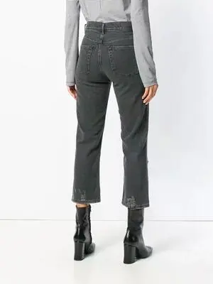 DIESEL® Cropped Slim Fit Jeans