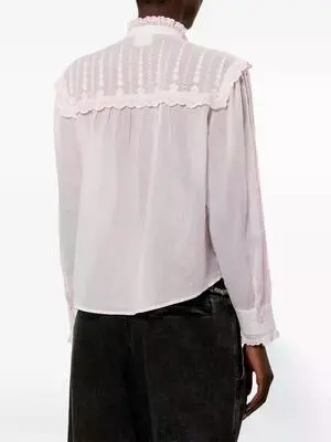 MARANT ETOILE Lonzie Embroidered Top