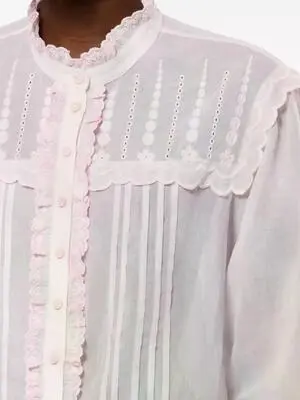 MARANT ETOILE Lonzie Embroidered Top