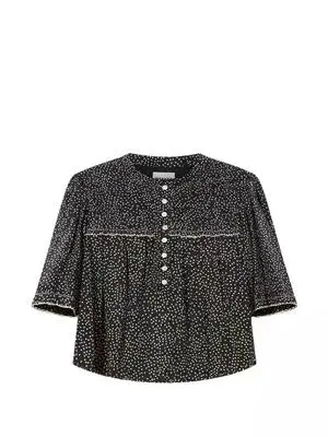 MARANT ETOILE Douna Top - Black