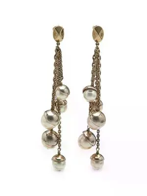 Dior Faux Pearl Drop Earrings
