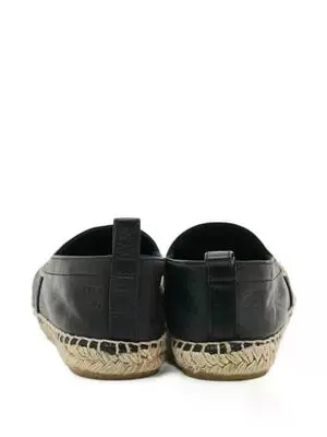 Loewe Leather Espadrille Flats