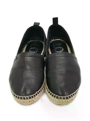 Loewe Leather Espadrille Flats