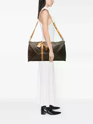 LOUIS VUITTON Keepall Bandoulière 55 Travel Bag