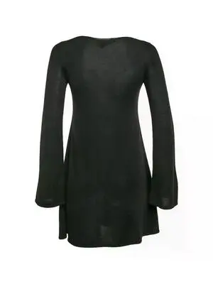 Saint Laurent 2010 Flared Stretch-knit Dress