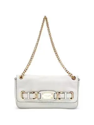 Michael Kors Hamilton Shoulder Bag - White
