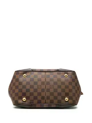 LOUIS VUITTON Damier Ebene Verona Pm Handbag