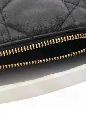 Dior Lambskin Cannage Vibe Satchel
