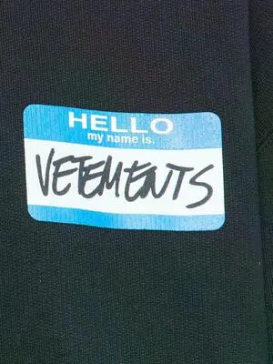 Vetements Long Sleeve Sweatshirt