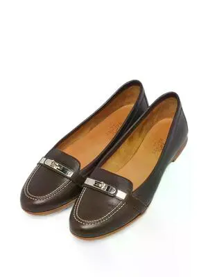 Hermès Pegase Leather Loafers