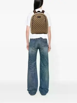 Gucci Gg Canvas Backpack
