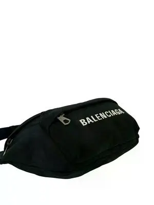 Balenciaga Nylon Logo Wheel Belt Bag